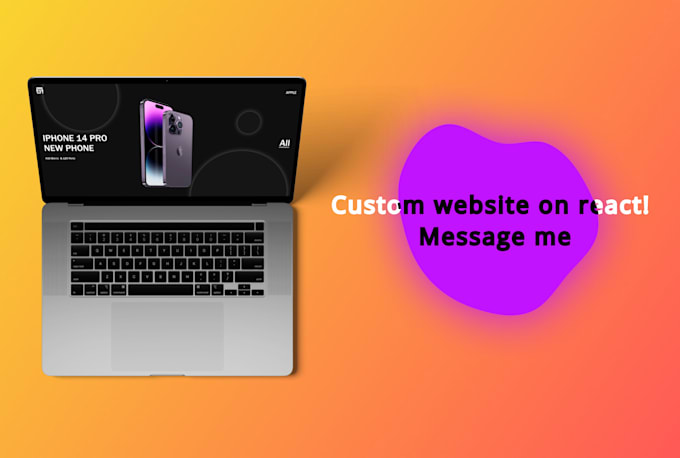 Create your dream website on react by Eyandesign | Fiverr