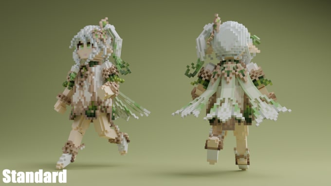 Design 3d voxel characters for the sandbox or voxel art by Zonzzer | Fiverr Design 3d voxel characters for the sandbox or voxel art by Zonzzer | Fiverr
