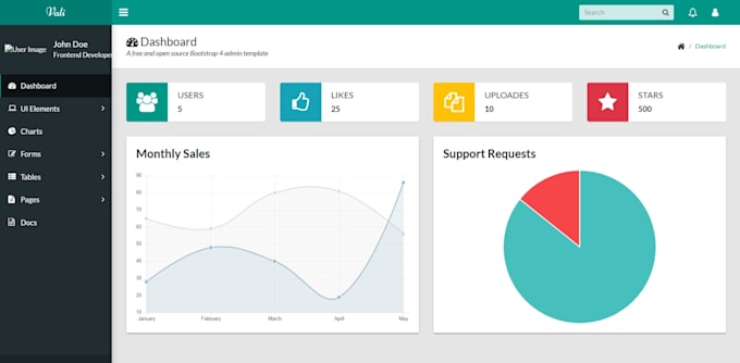 Create And Manage Web Application Expertise In Php Laravel Frontend