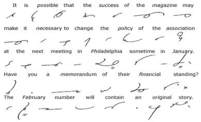 Translate english into shorthand and pitman shorthand into english by ...