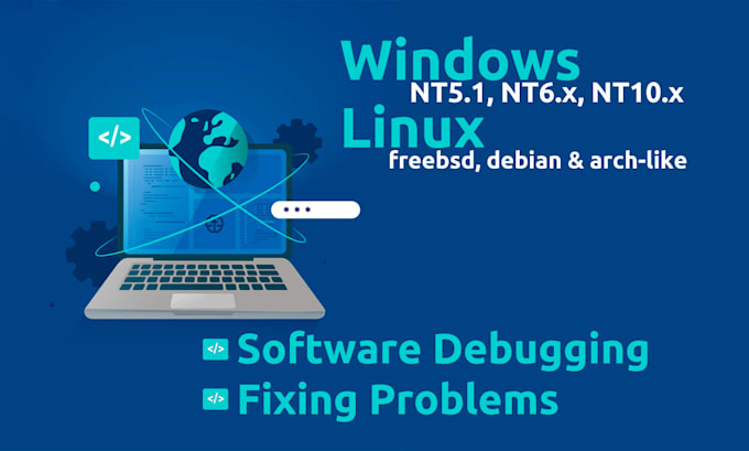 Solve your pc or laptop software problems by Shovkovy | Fiverr