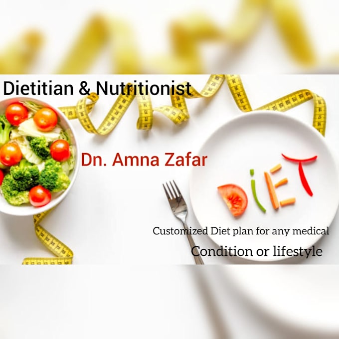 Be your nutritionist, dietitian make customized diet plan by ...