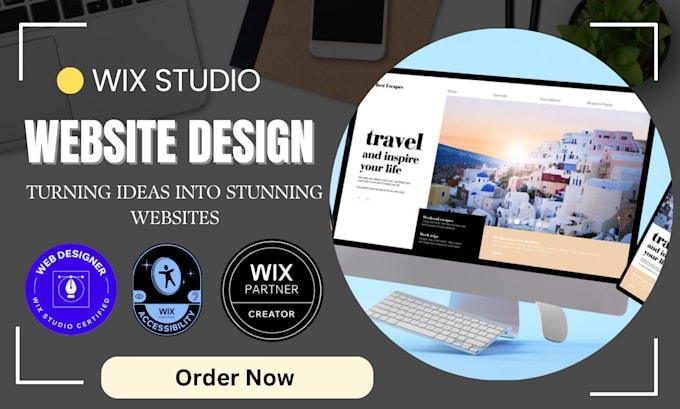Do responsive wix studio website layout for mobile and tablet by Wix ...