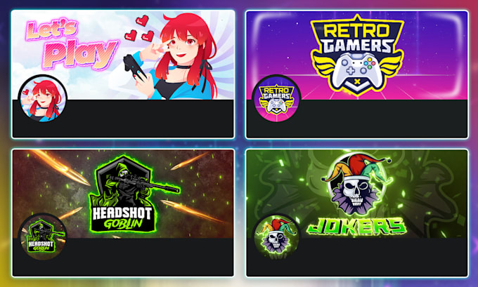 Design animated discord banner, logo, icon, pfp by Othmaneattar | Fiverr