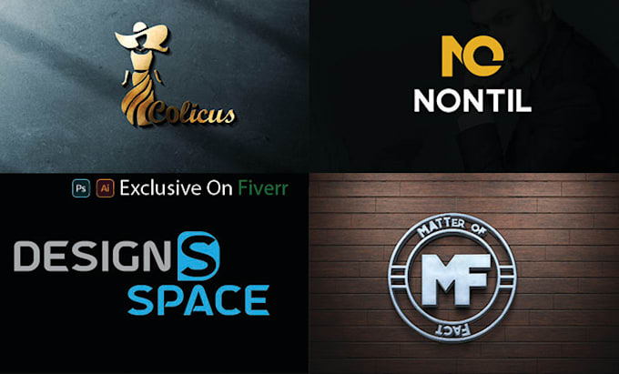 Do creative script or typography logo design by Rasheduzzamanr | Fiverr