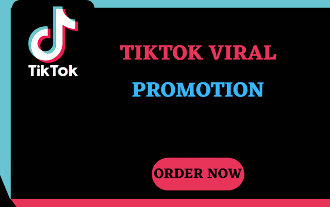 Do tiktok promotion, growth, tiktok marketing, promote grow your tik ...