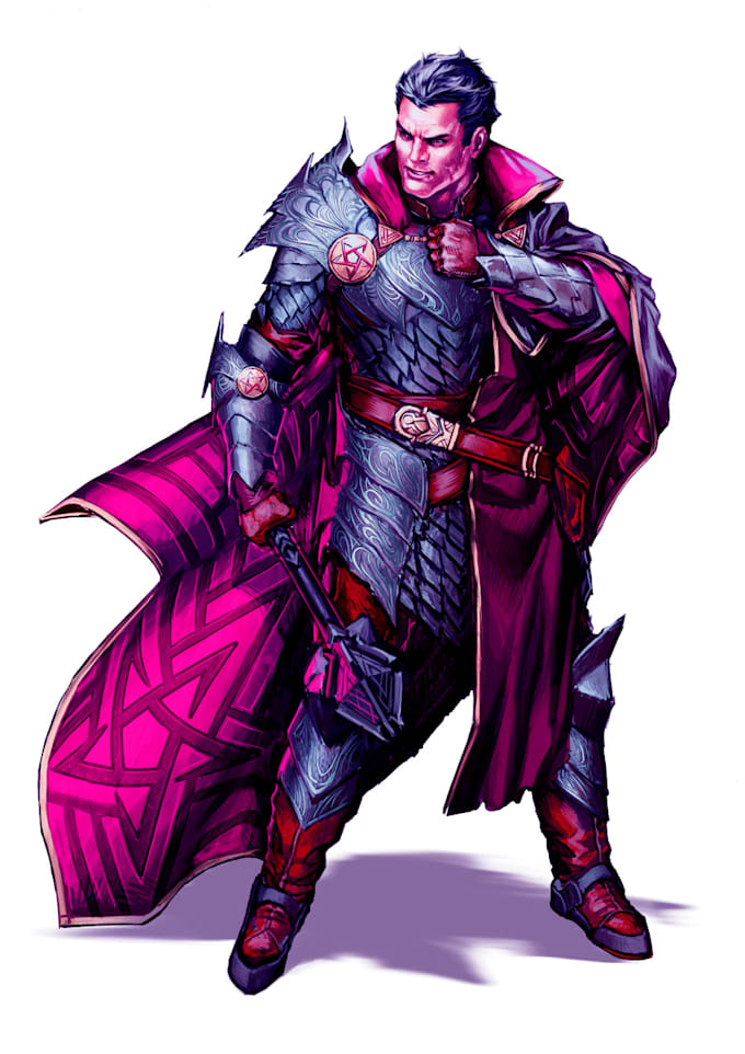 Draw dnd character art and dnd character art by Rhinuxeots | Fiverr