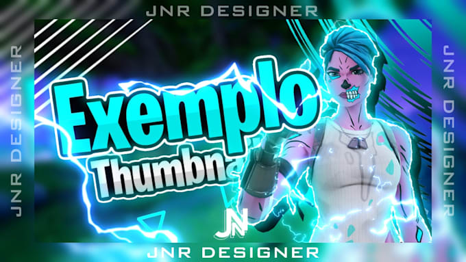 Make a thumbnail for youtube, twitch, etc by Jnrdesigner | Fiverr
