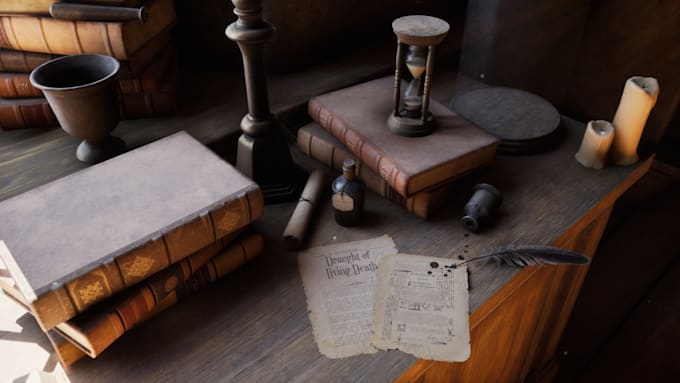 Create 3d models, assets, props for games and projects by Heymupaus ...