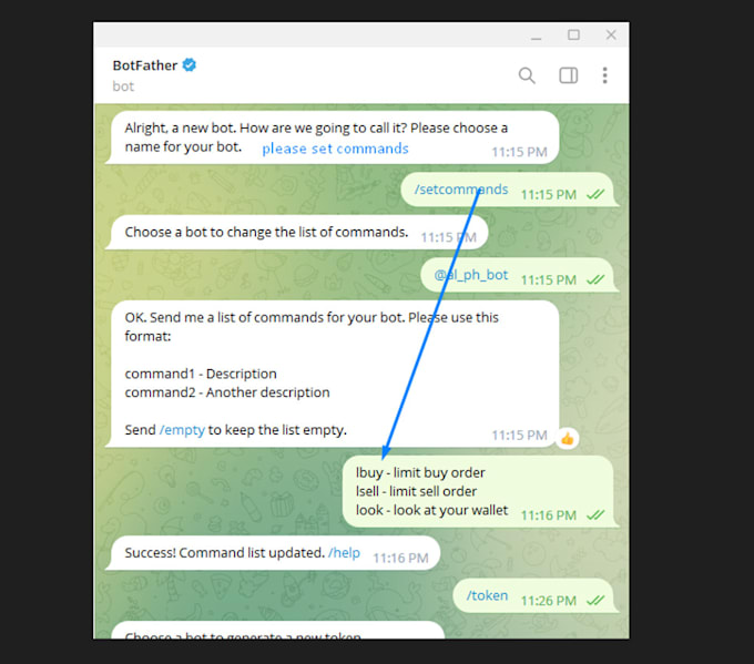 Create bot trading for you in telegram by Mohamedgamal247 | Fiverr