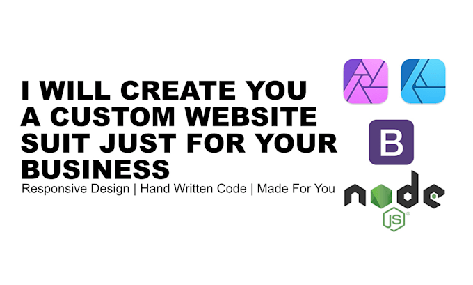 Develop you a custom and bespoke website using nodejs by Vylpes | Fiverr