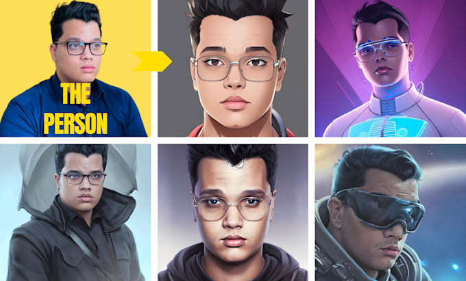 Create computer generated pictures of you, ai powered by Younesszahri ...