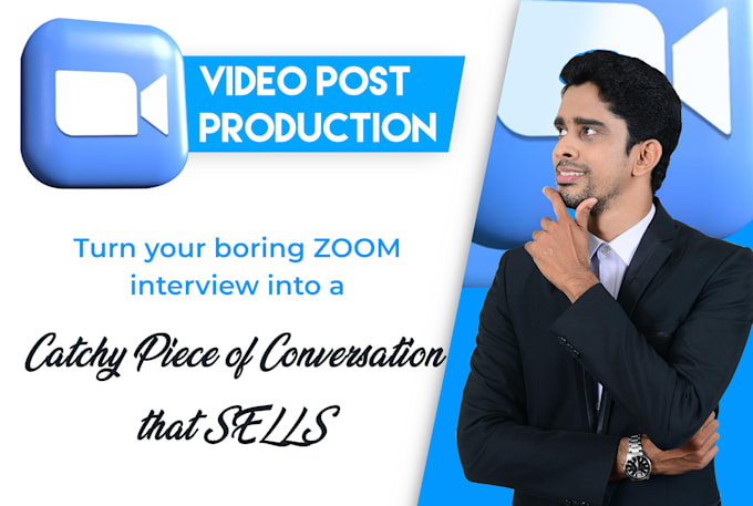 Edit your zoom video interview into a captivating video by Crowdgen ...