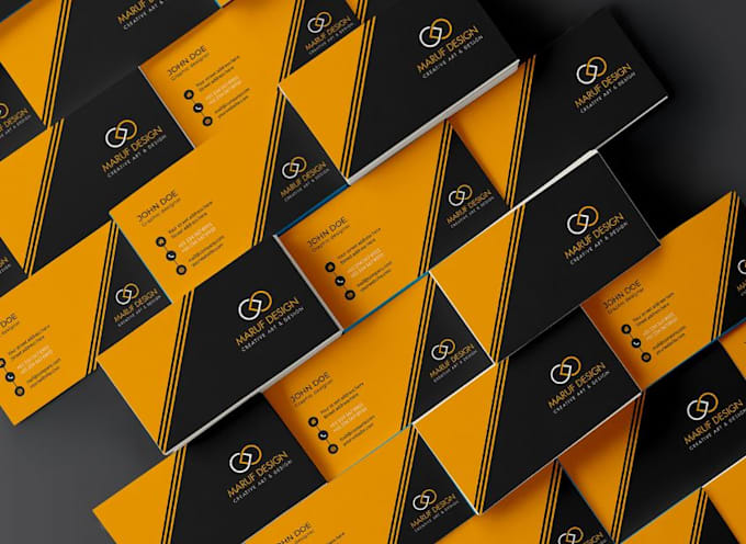 Create outstanding business card design by Landrumerty | Fiverr