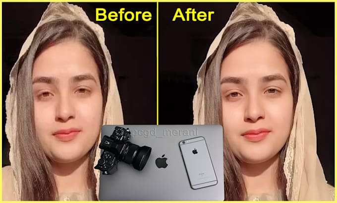Edit, retouch, enhance and improve to high resolution pictures by Pcgd ...