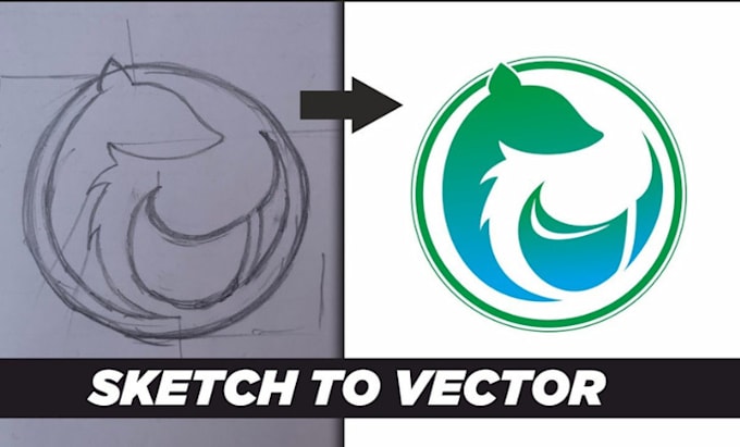 Vectorize, redraw, edit logo, convert image to vector by Faizkhan858 ...