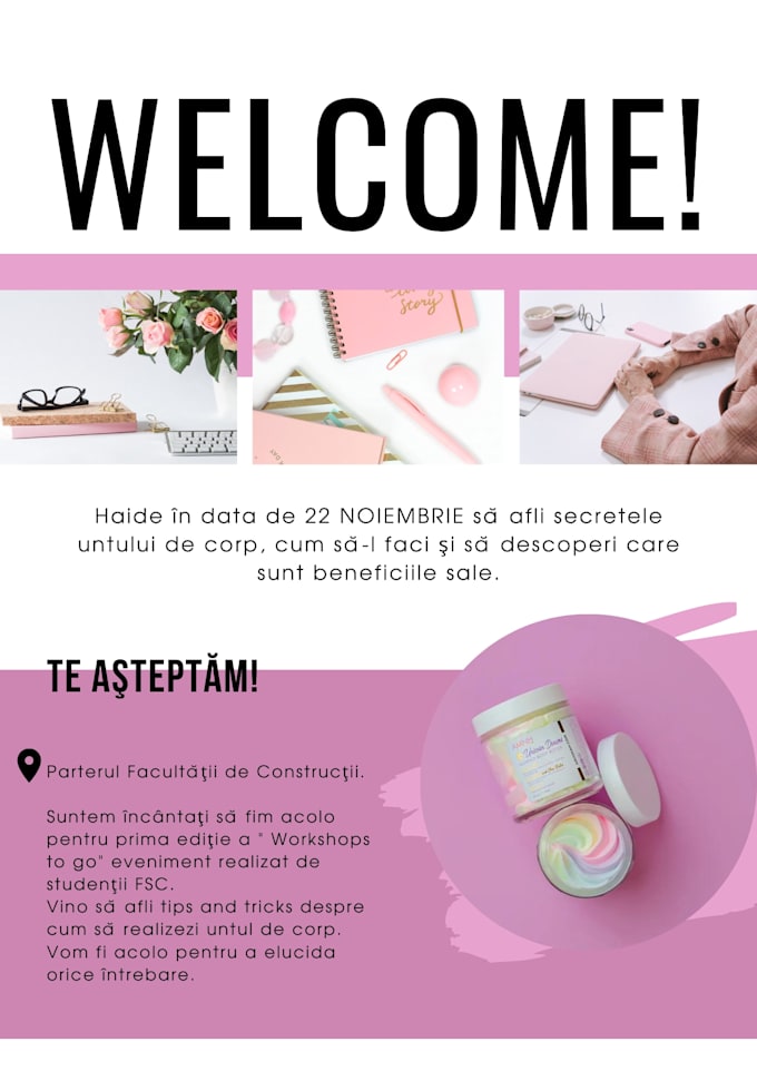 Do the cutest digital flyers for you by Sofiiiaaaaaads | Fiverr