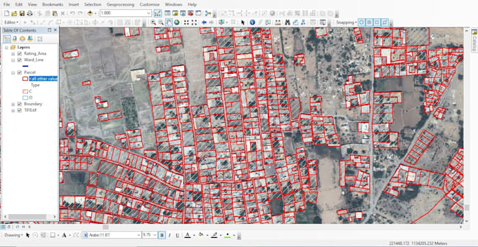 Do arc gis, autocad google earth imagery global mapper expertland survey drawing by ...