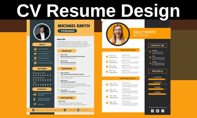 Write professional resume maker tech cv writing design create and cover letter by Samreendoll ...
