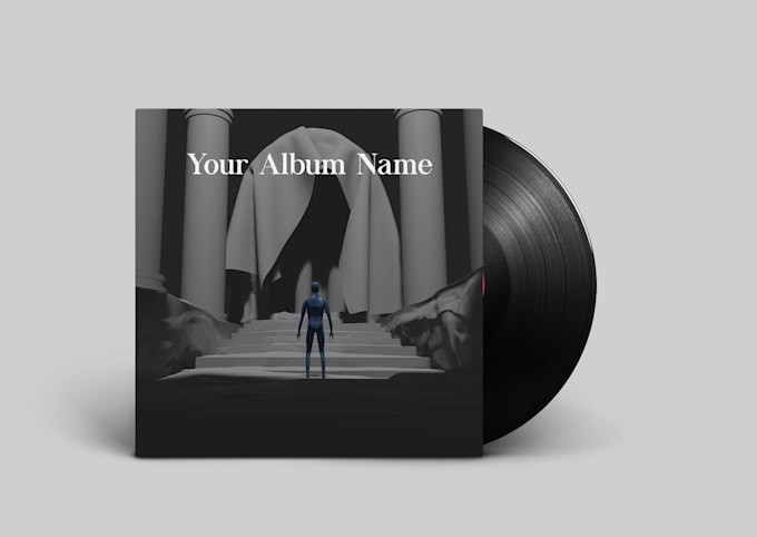 Make a 3d or a 2d album cover by Gamodeling | Fiverr