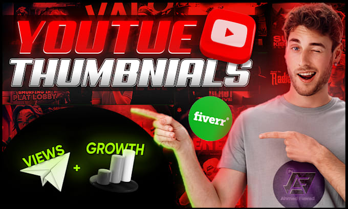 Design viral attractive and catchy youtube thumbnail by Ahmadfawad83 ...