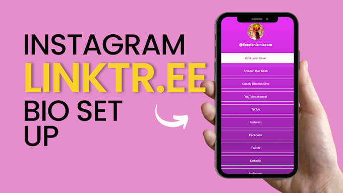 Create a link tree bio for your business by Estefanialaz541 | Fiverr