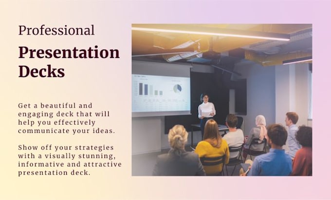 Create a beautiful presentation deck for you by Samantha_rybrn | Fiverr