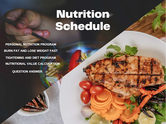 Personalized nutrition training cardio program by Canxxx | Fiverr