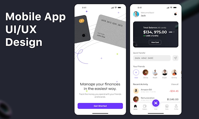 Design mobile app ui and ux for your app by Rahimuiddin | Fiverr