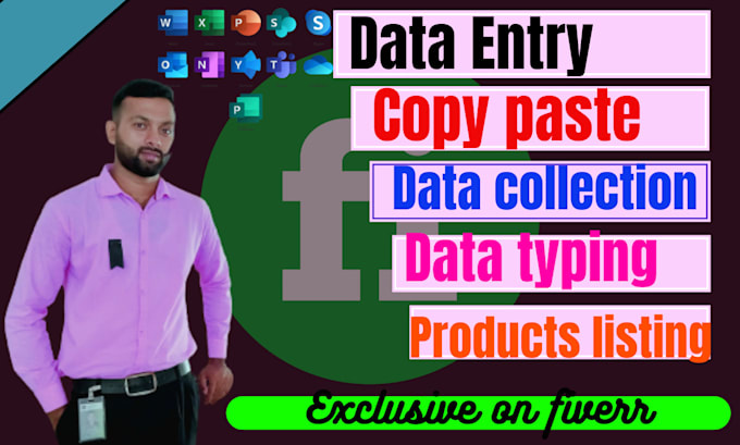 Do perfect data entry, copy paste, typing, excel data entry by ...