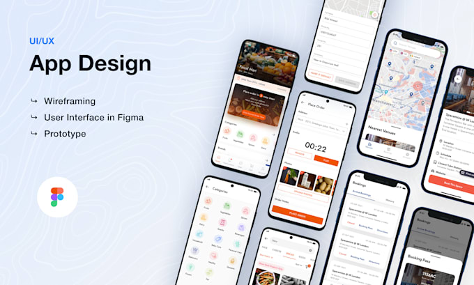 Design your app in figma by Umer_m123 | Fiverr