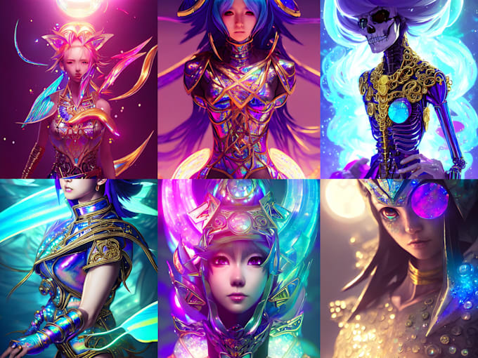 Make character art for you fast by Choazhenan | Fiverr