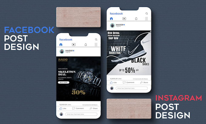 Design attractive and engaging social media posts designs by ...