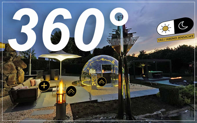 Create a complete virtual tour for your business in 360 degree by ...