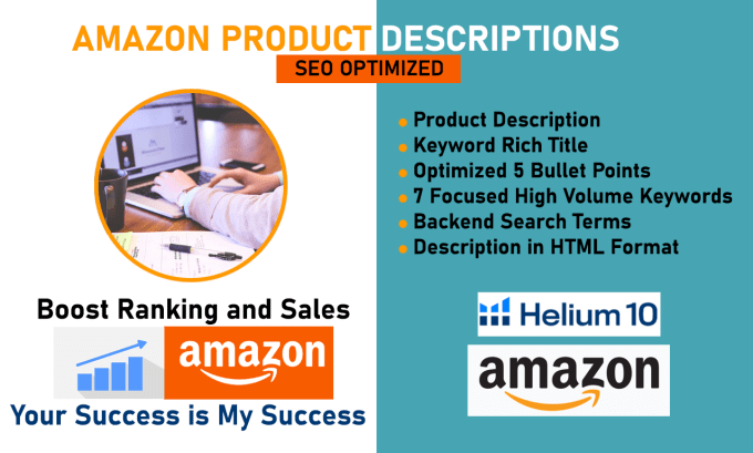 Write a powerful amazon product description that sells by Wbirjees | Fiverr Write a powerful amazon product description that sells by Wbirjees | Fiverr