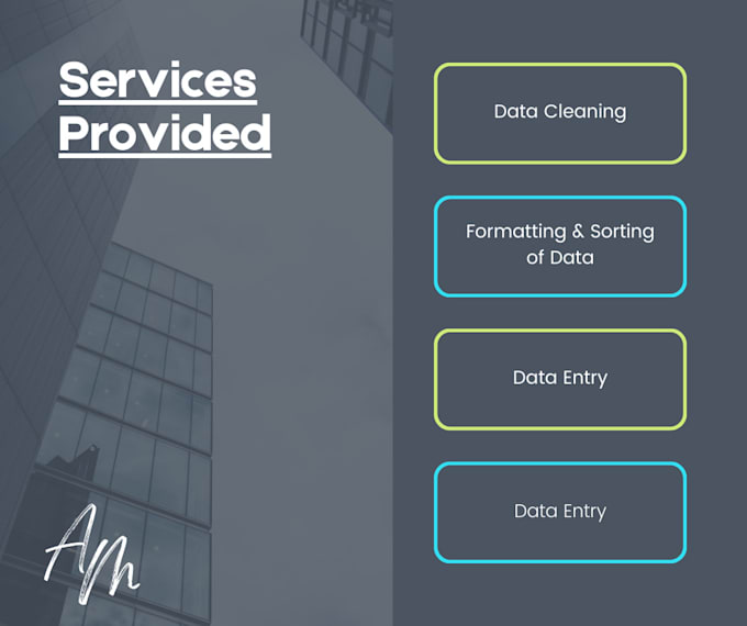 Excel data entry, data cleaning and data formatting by Amithamohandas | Fiverr