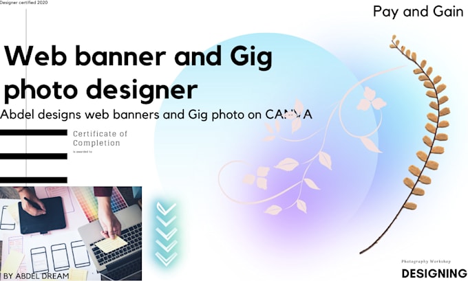 Create and design a gig photo of any type of job by Abdoudreaming | Fiverr