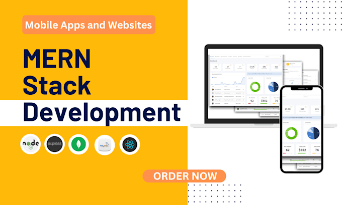 Develop professional websites and mobile apps with mern stack ...