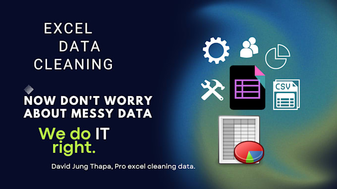 Do excel data cleaning excel data entry and data cleanup by Davidthapa188 | Fiverr