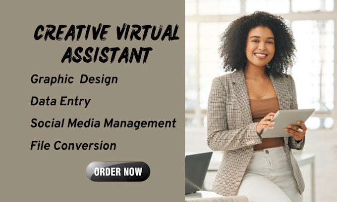 Be your creative virtual assistant, social media manager and virtual ...