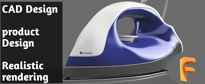 Create a 3d industrial design and product design with fusion360 by ...