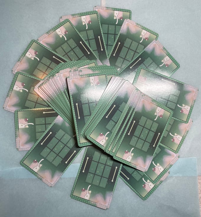 Draw five cards for a simple tarot reading by Tabbycatarot | Fiverr