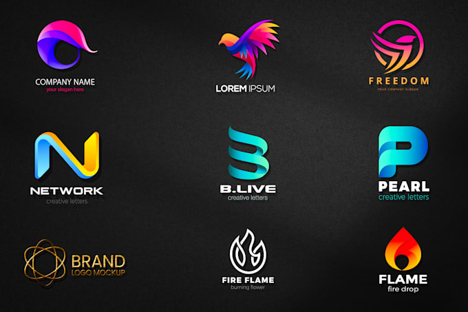 Modern minimalist logo design for business in 24hours by Aqsa_mentor | Fiverr