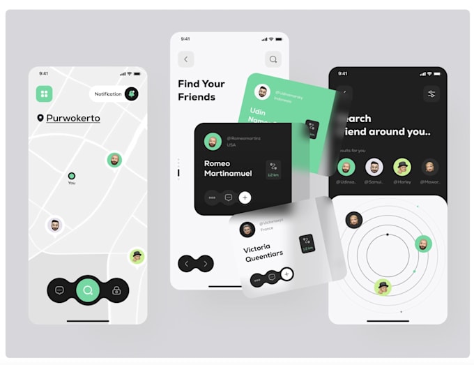 Ddo ui ux design, website, dashboard, mobile app mockups by Kallybash ...