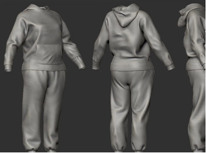 Make you a realistic 3d clothing design, 3d clothing design by Future ...