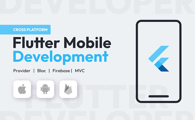 Be your flutter app developer creating hybrid mobile apps by Codesprint_site | Fiverr