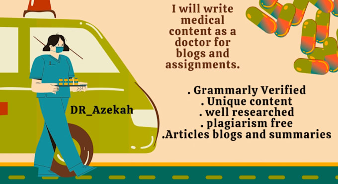 As a doctor, write anatomy, medical and health assignments in english ...