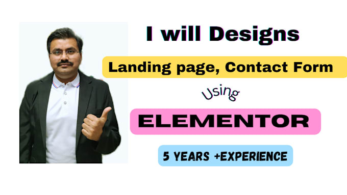 Design landing page , create contact wp form your wordpress website by Kashif_panhwar | Fiverr