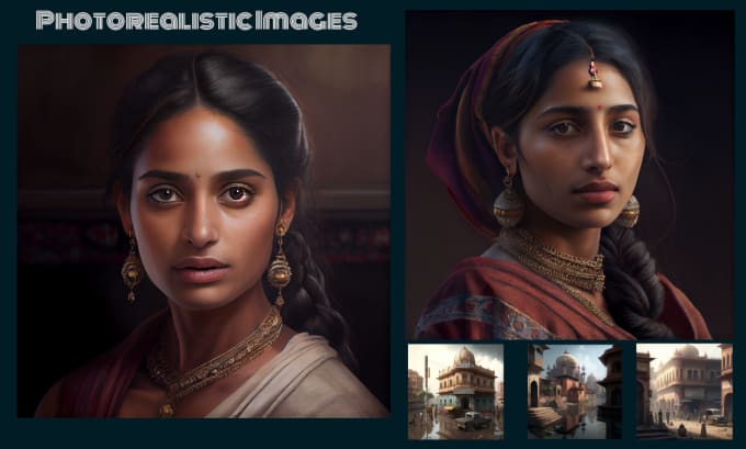 Generate ai images for midjourney with prompt engineering by Ethledger | Fiverr