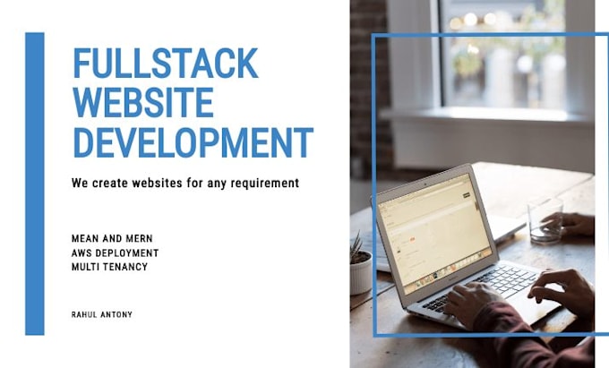 Create Full Stack Web Applications Using Javascript By Rahulantony396 Fiverr